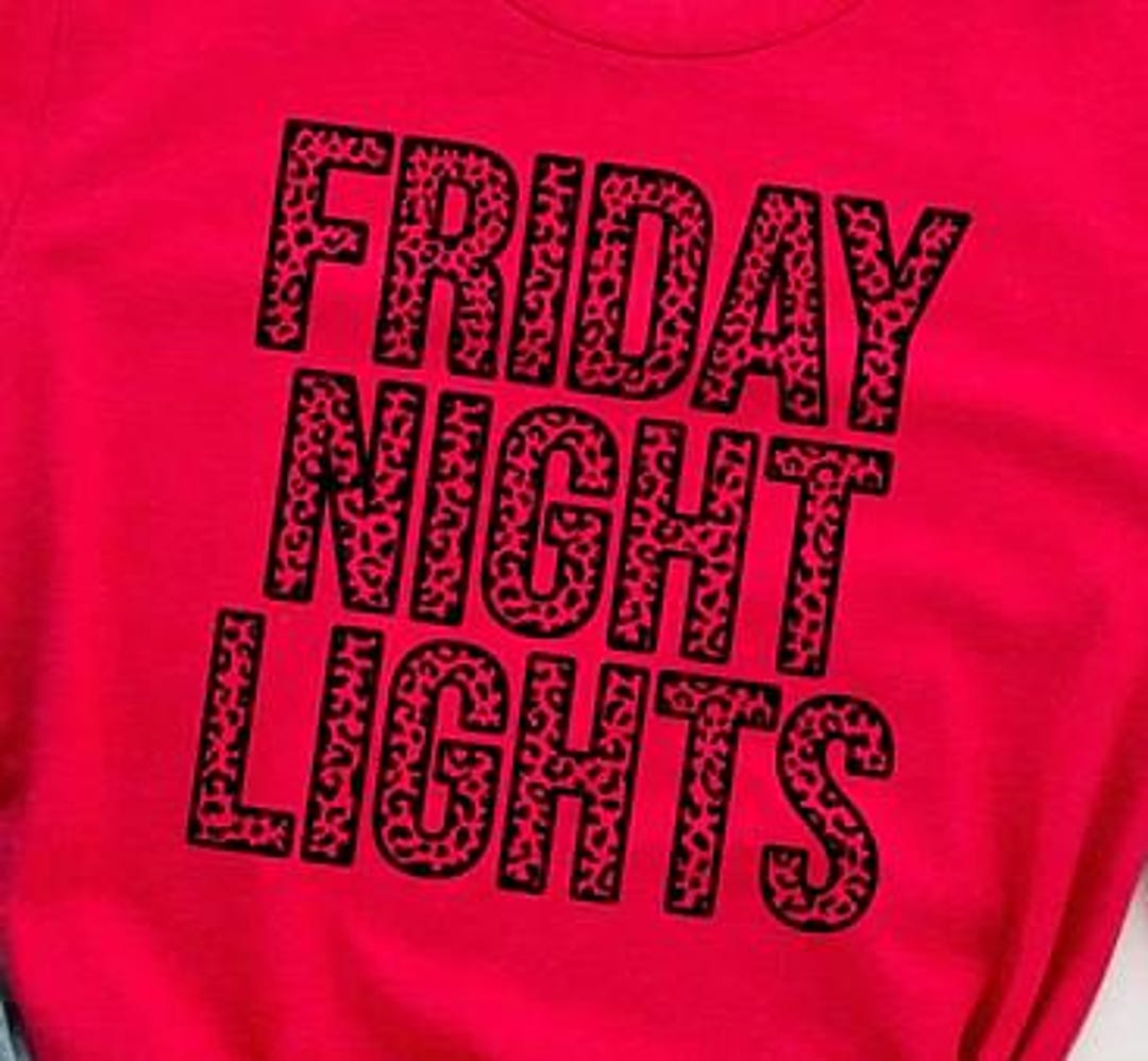 Friday Night Lights - Cheetah Print - Etsy