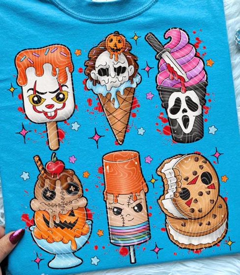 Horror Face Ice Cream - Etsy