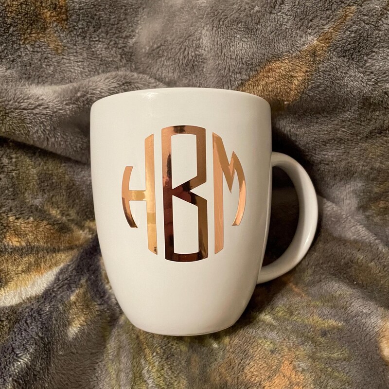 Monogram Mug - Etsy