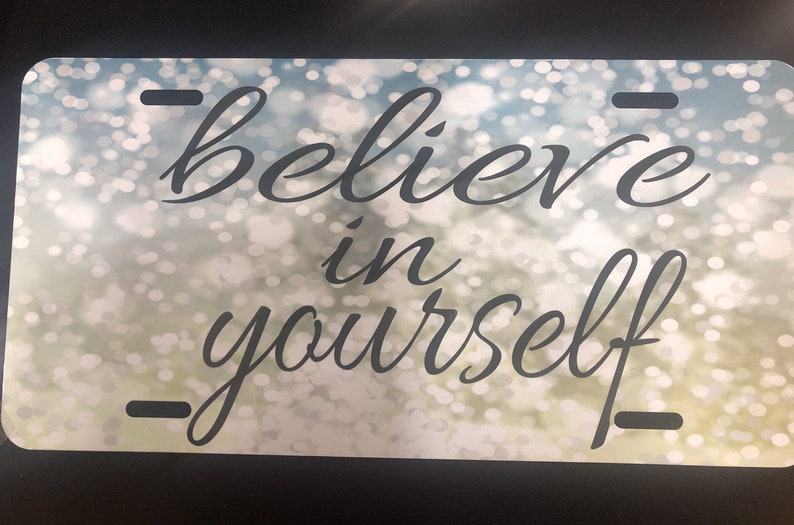 Customized License Plates Personalized License Plate Front of - Etsy