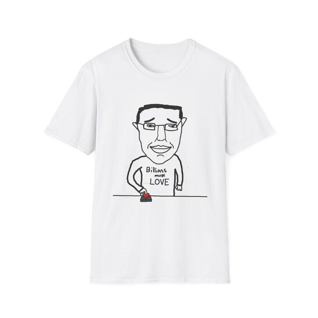 Billions Must Love Wojak Chudjak Chud Meme T-shirt | Hand-drawn Funny ...