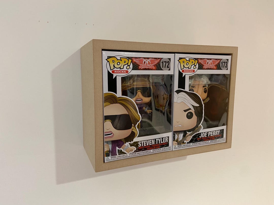 Funko Pop Wall Display Shelf: MDF Storage for 2 Boxed Pops - Etsy