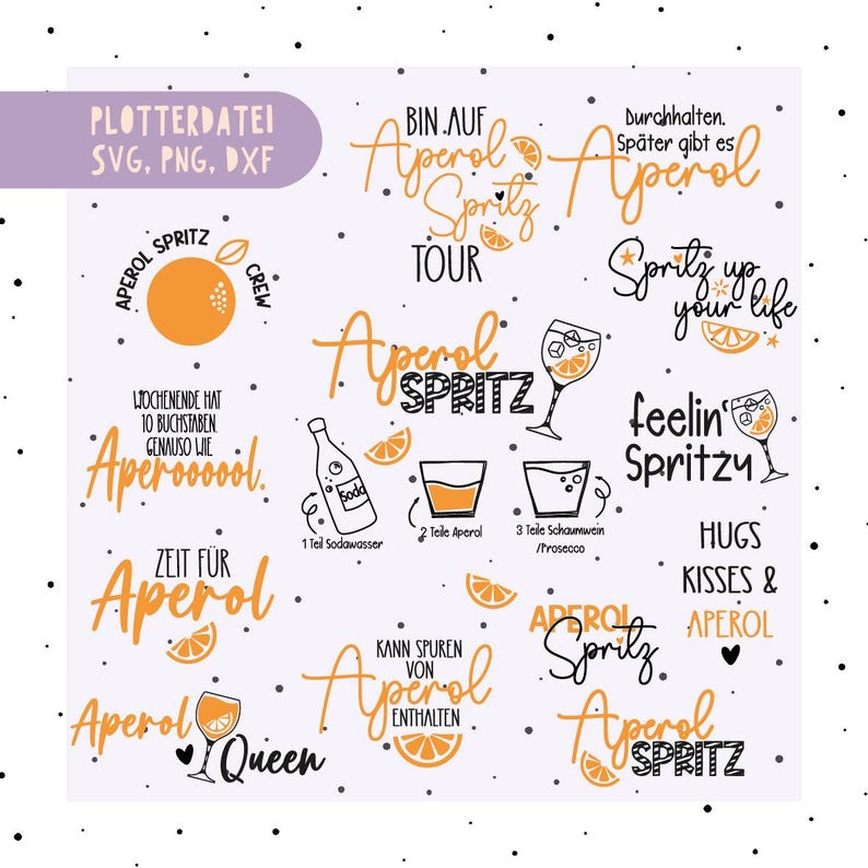 German Plotter File Aperol Svg Png Bundle - Holy Aperoli Svg - Aperol ...