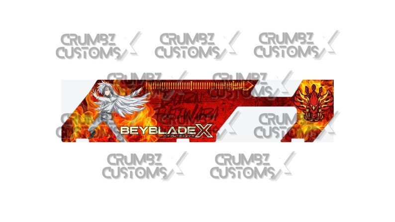 Beyblade X Battlepass - Burn Fujiwara - Etsy