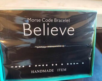 Custom Made Morse Code Bracelets - Etsy