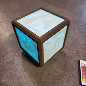 Personalized 3D Lithophane Night Light - Custom Photo Lamp | Unique ...