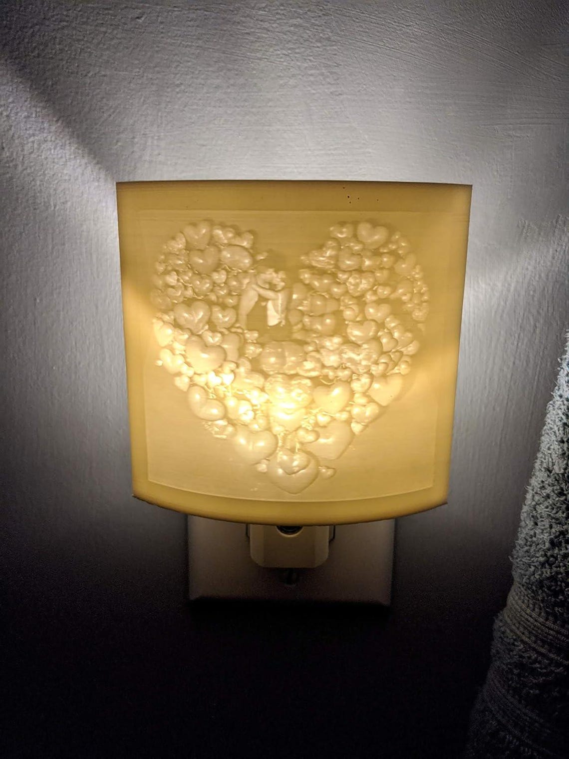 Personalized 3D Lithophane Night Light - Custom Photo Lamp | Unique ...