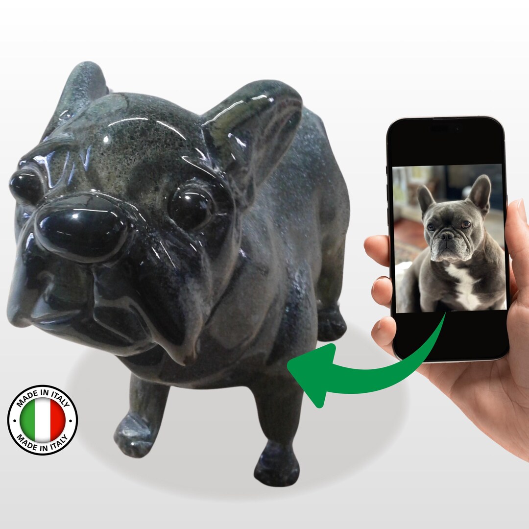 Custom Murano Glass Pet Sculpture Memorial – Handmade Statue Replica of ...