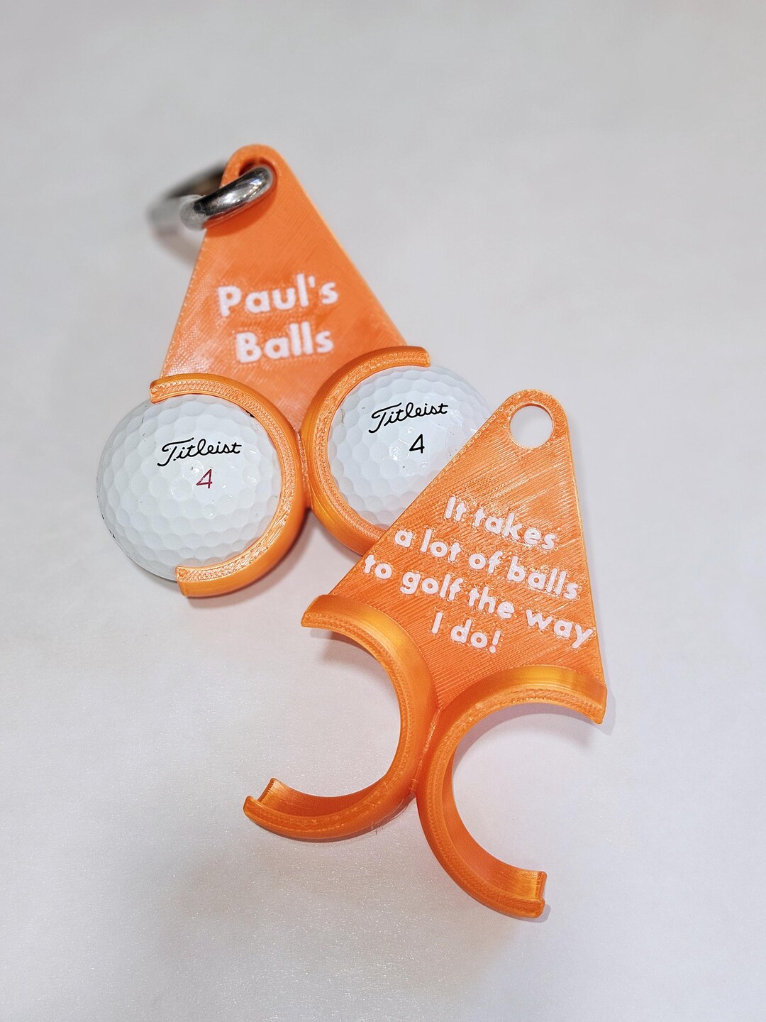 Customizable Funny Golf Ball Holder, Gag Gift - Etsy