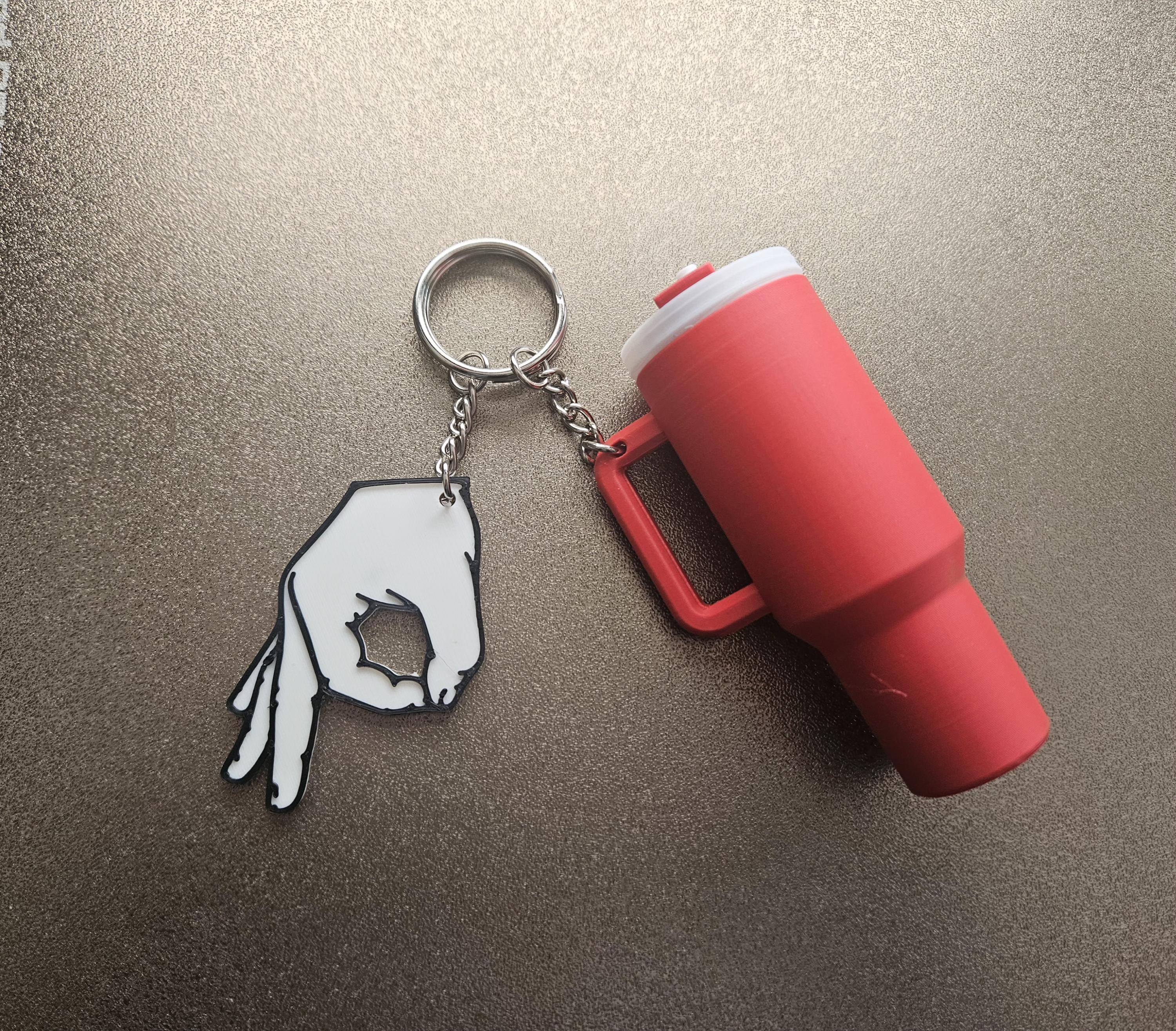 Gotcha Circle Game Keychain - Etsy