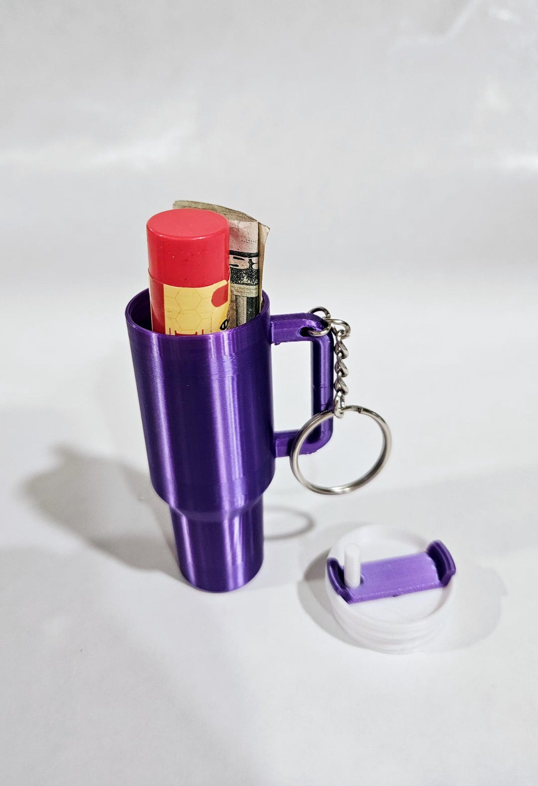 Mini Stanley Tumbler Keychain, Chapstick Holder, Accessory, Gift - Etsy
