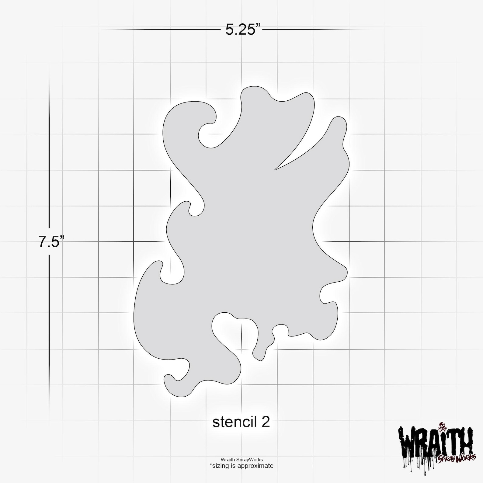 Real Fire Set - Reusable Airbrush Stencil Template - Etsy