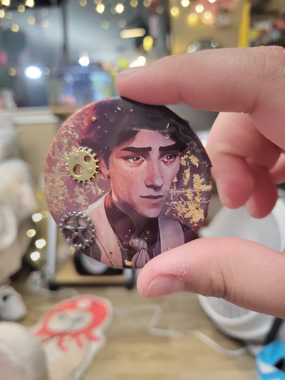 Viktor Arcane Cog and Gear Pin - Etsy