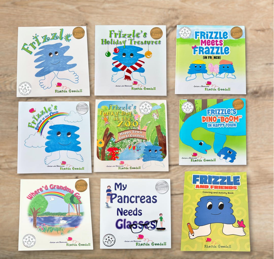 Frizzle and Friends Children's Book Bundle; Personalized, Christmas ...