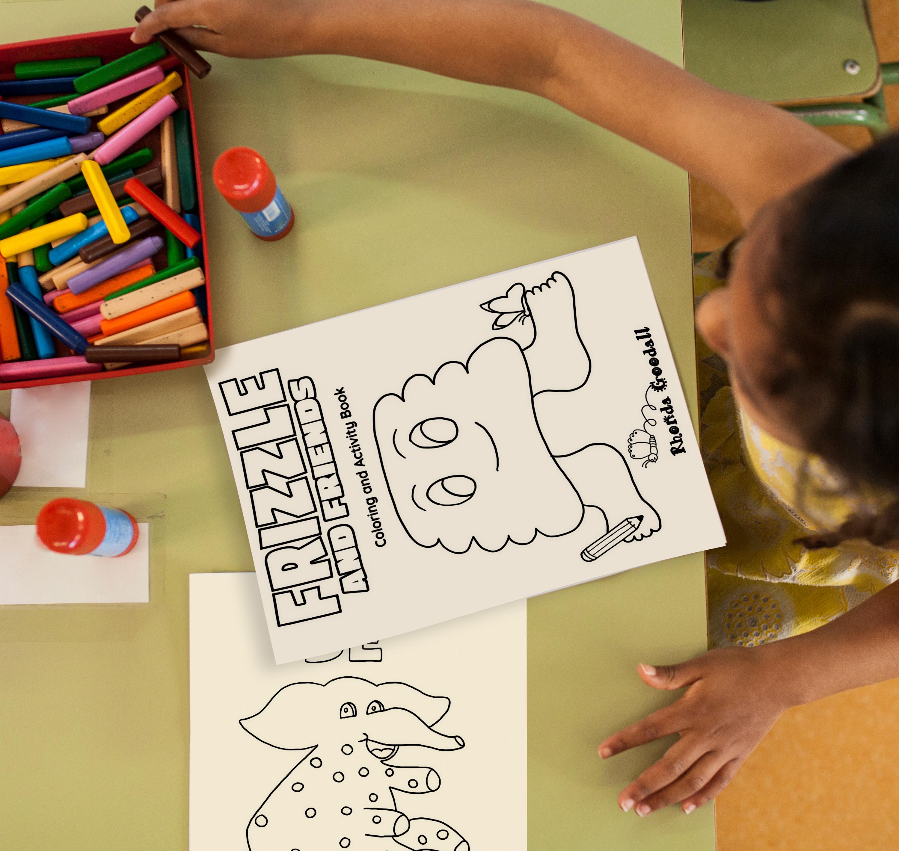 Frizzle and Friends Coloring & Activity Book; Great Gift Idea for Kids ...
