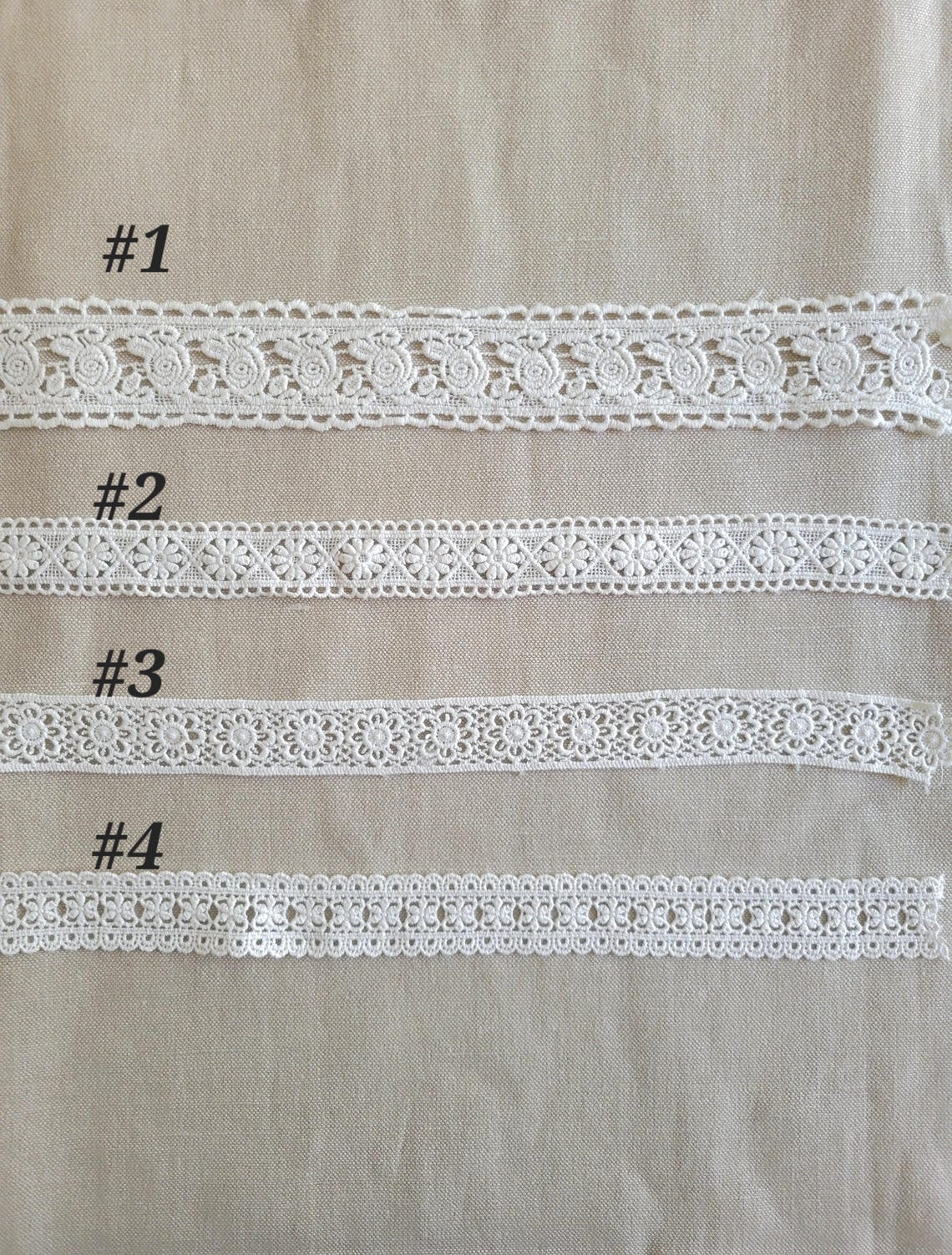 Cotton Lace Flower Pattern - Daisy, Rose - Etsy