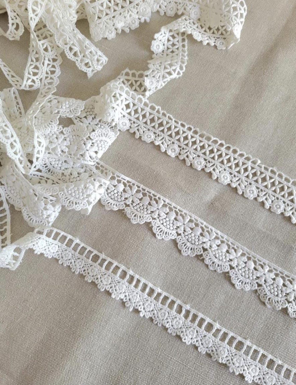 Cotton Scallop Lace Trim - Etsy