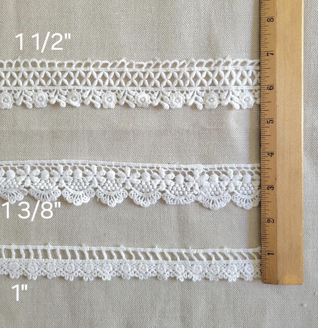 Cotton Scallop Lace Trim - Etsy