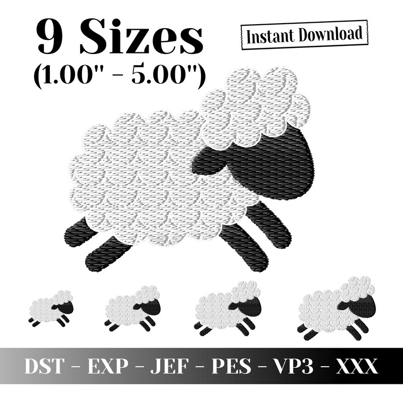 Sheep Applique - Etsy