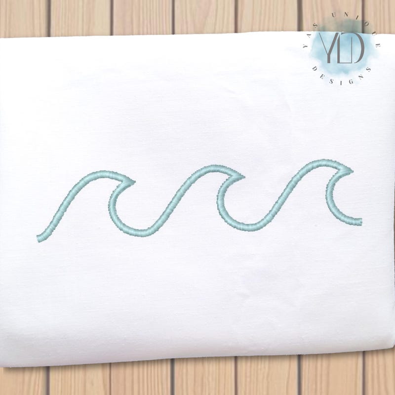 Wave Applique - Etsy