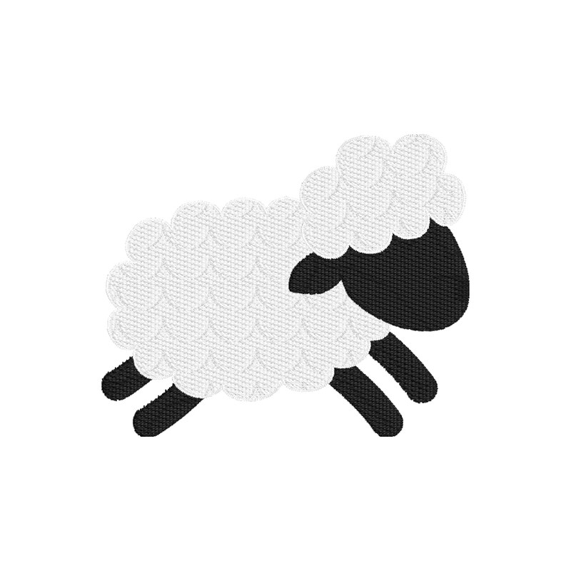 Sheep Embroidery - Etsy