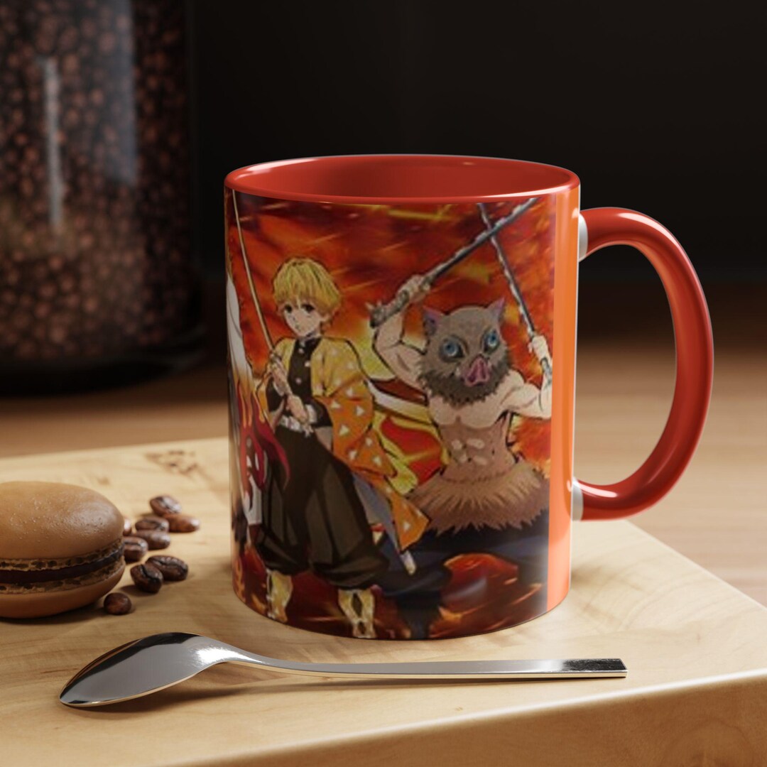 Demon Slayer Accent Coffee Mug - Perfect for Anime Lovers, Gift for ...