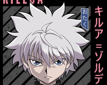 Killua Zoldyck Anime Poster | Hunter X Hunter Wall Art | Premium ...