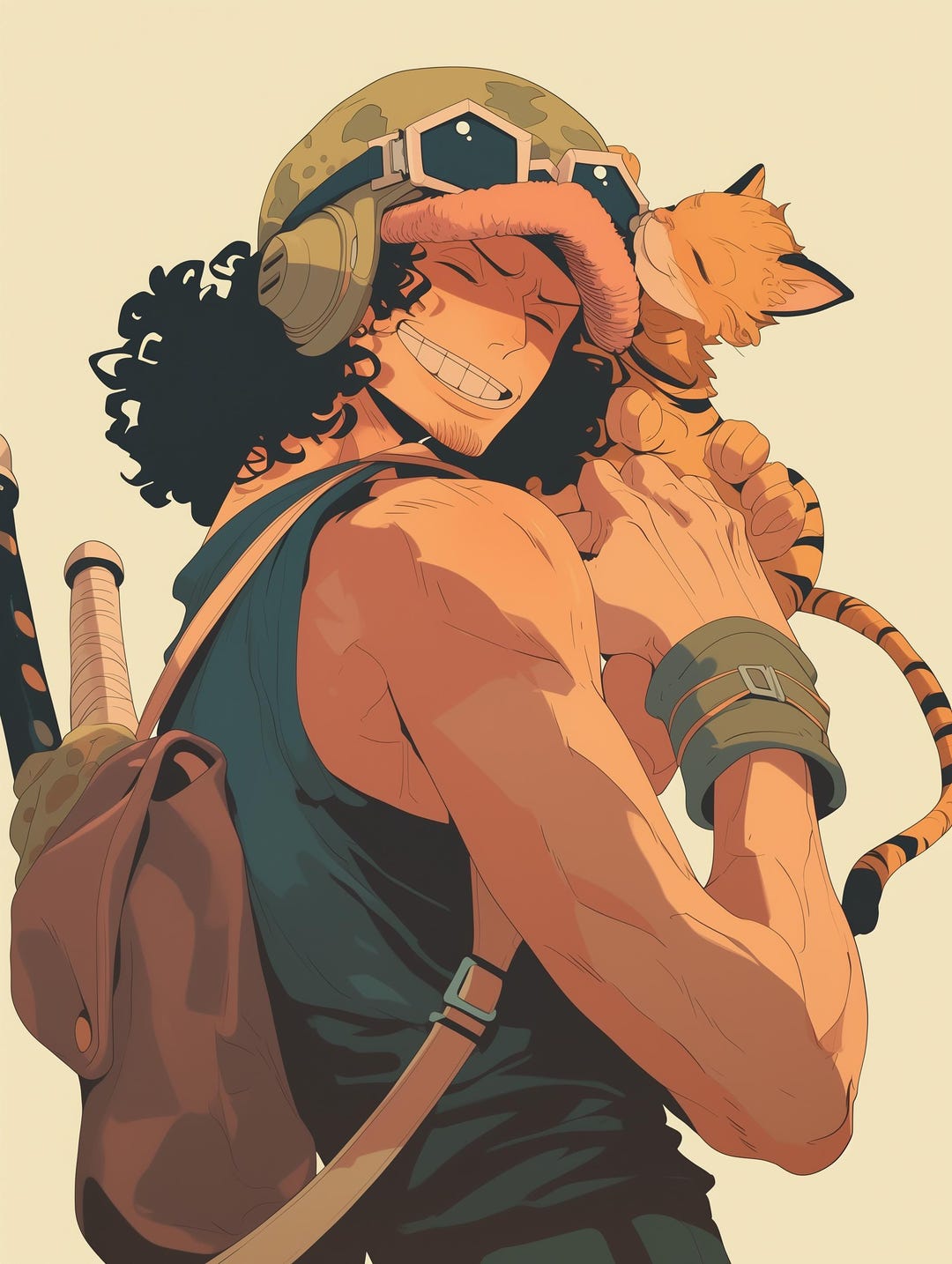 Usopp Anime Poster Premium Anime Wall Art | Otaku Room Decor | Perfect ...