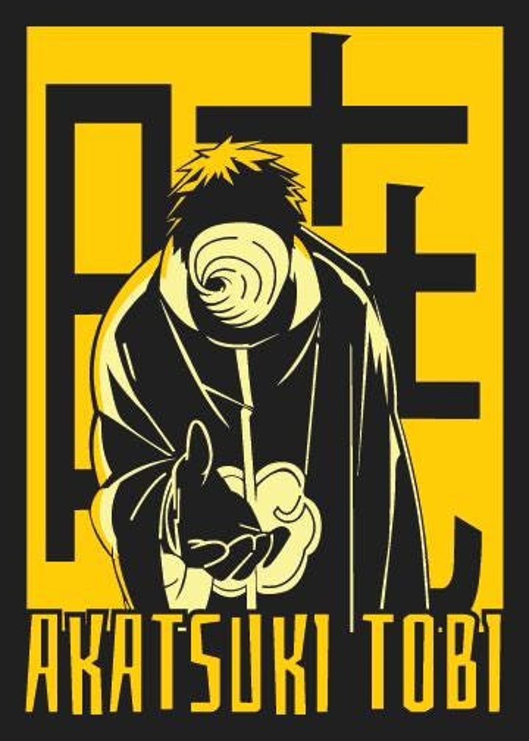 Naruto Akatsuki Tobi Poster | High-quality Anime Wall Art | Perfect ...