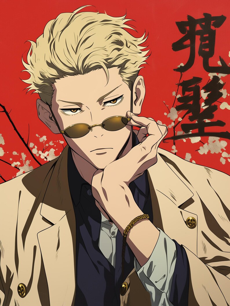 Nanami Kento Anime Poster | Jujutsu Kaisen Wall Art | Premium Quality ...