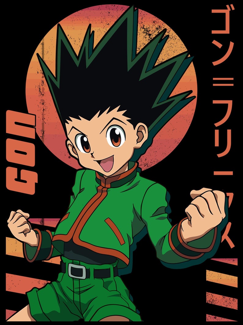 Gon Freecss Anime Poster Hunter X Hunter Wall Art Premium Quality Print ...