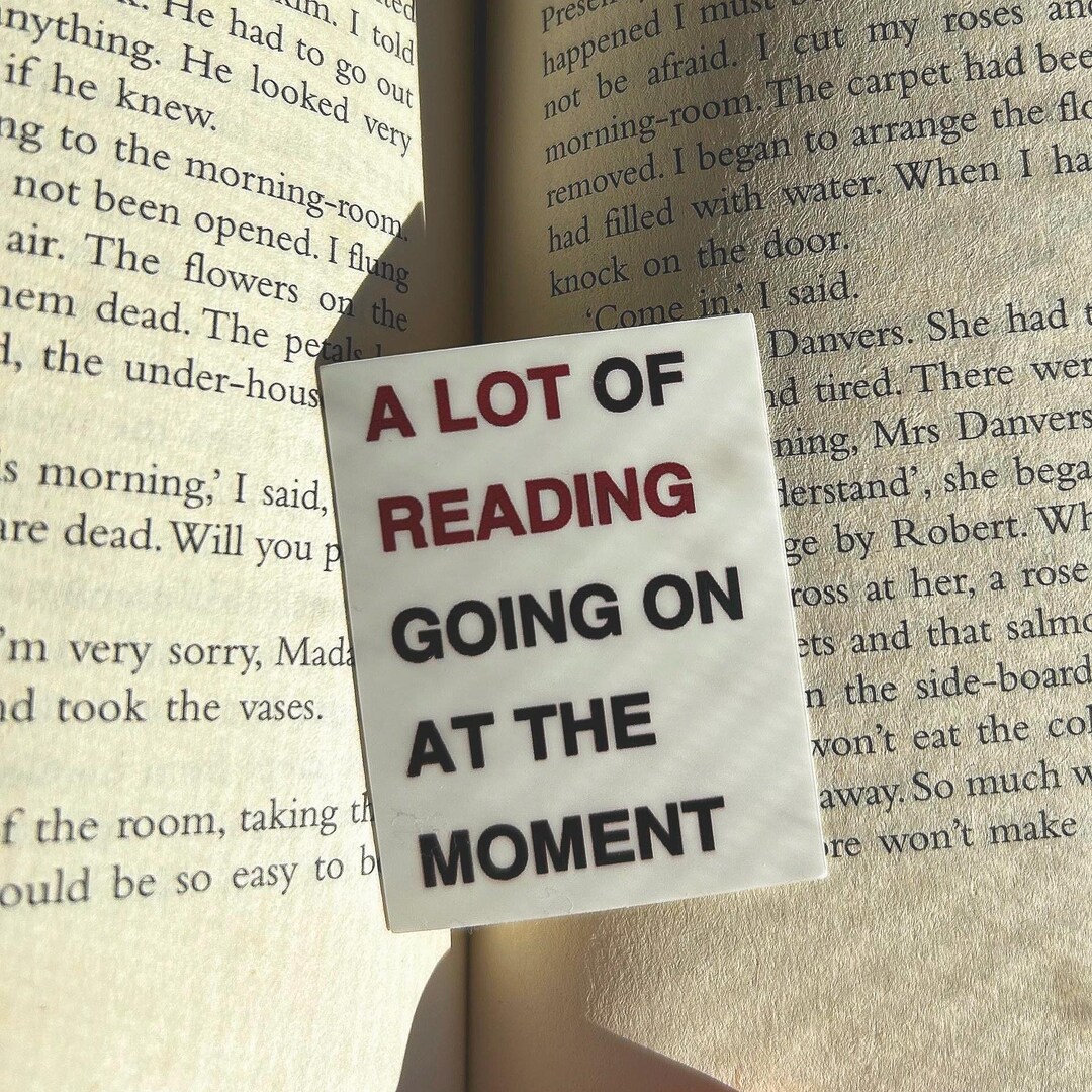 Swiftie “A Lot of Reading” Sticker - Etsy