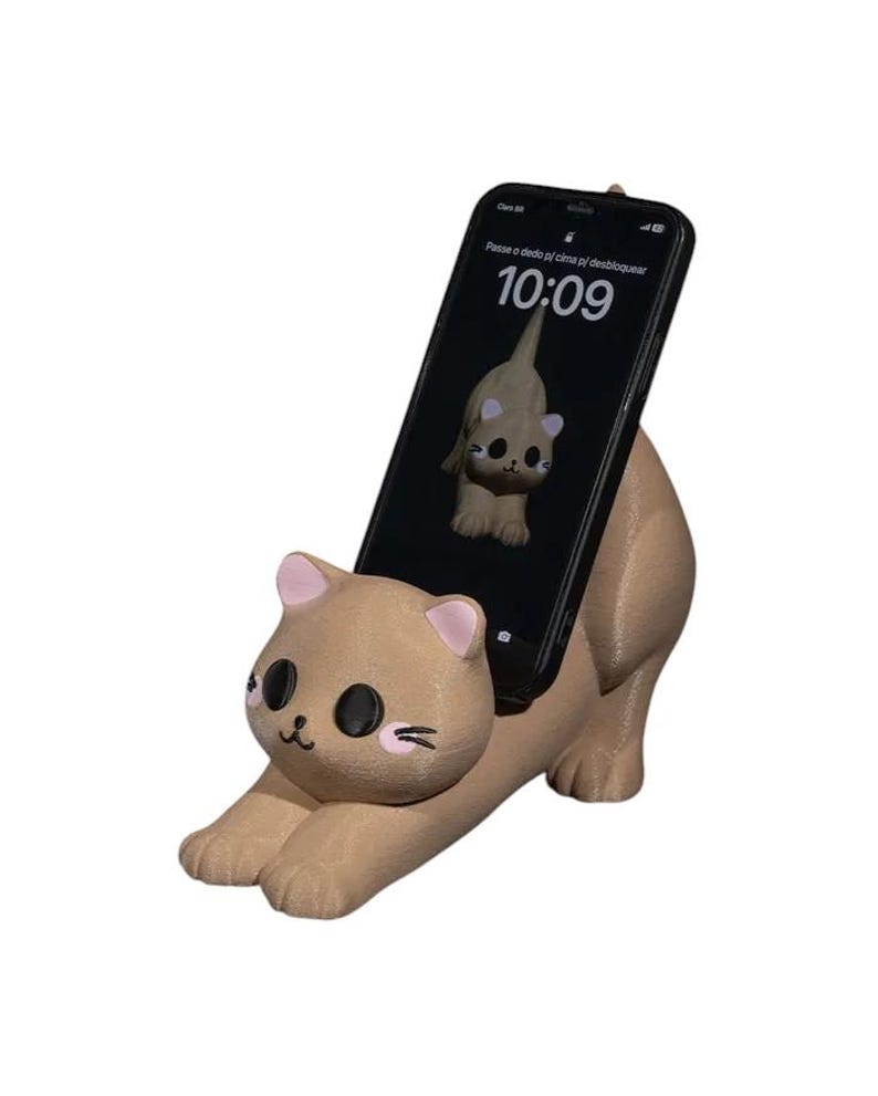 Phone Controller Holder - Cute Cat-inspired Stand for iPhone & Gaming ...