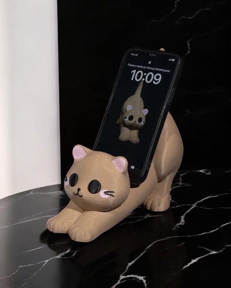 Phone Controller Holder - Cute Cat-inspired Stand for iPhone & Gaming ...