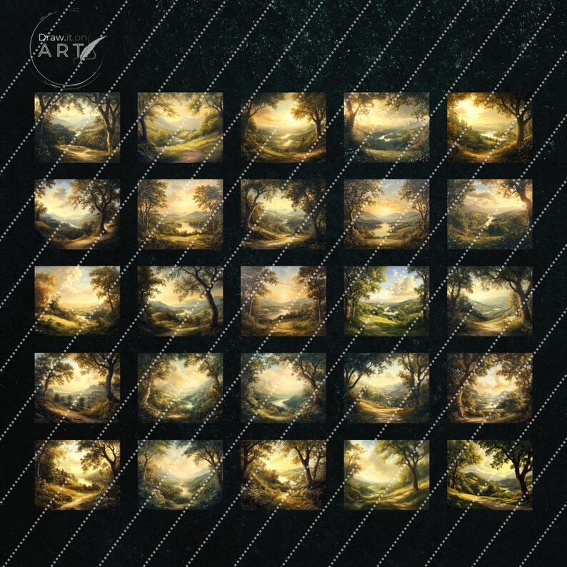 50 Old Master Backgrounds, Studio Backdrop, Studio Overlays, Digital ...