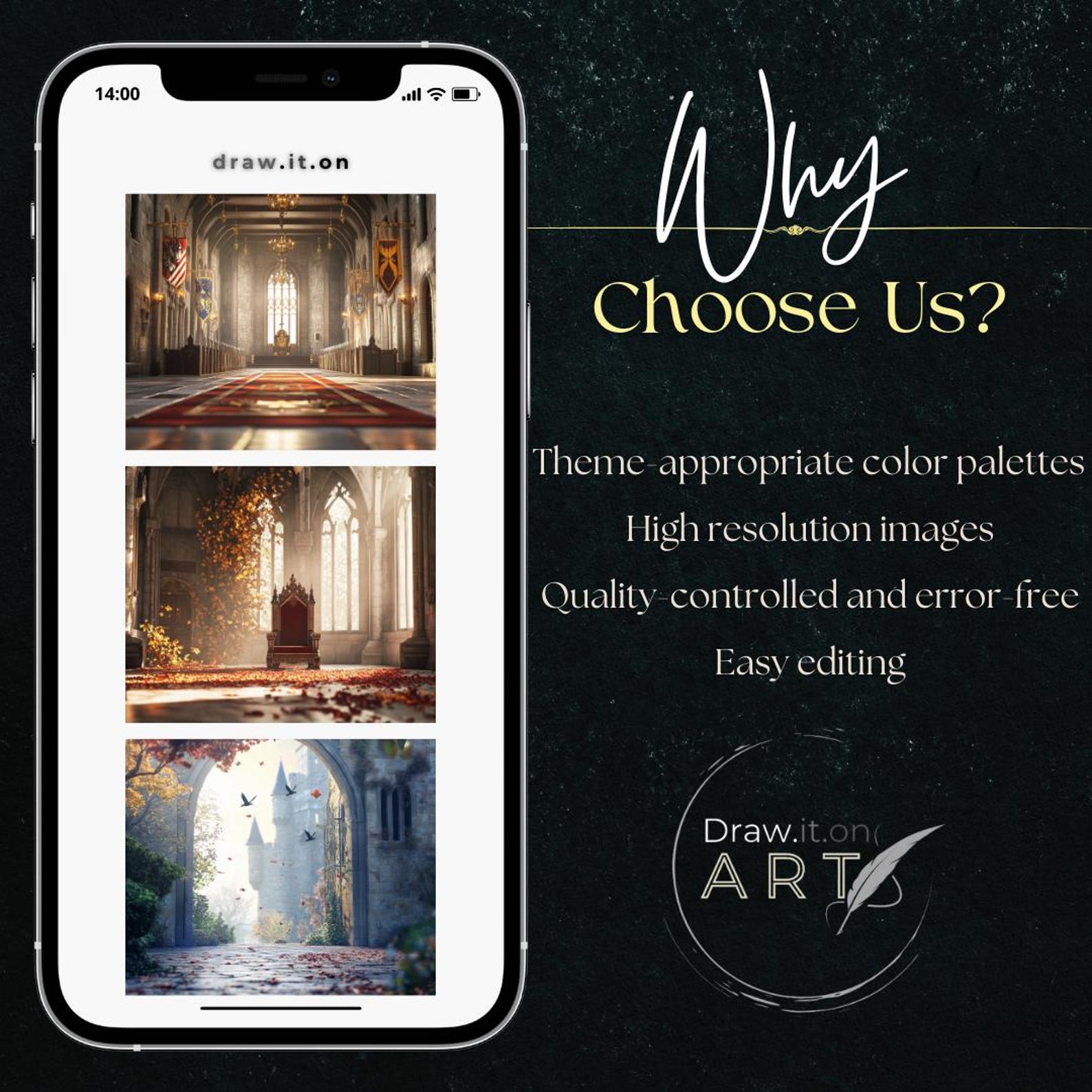 50 Medieval Castle Backdrops, Medieval Backdrops, Photography ...