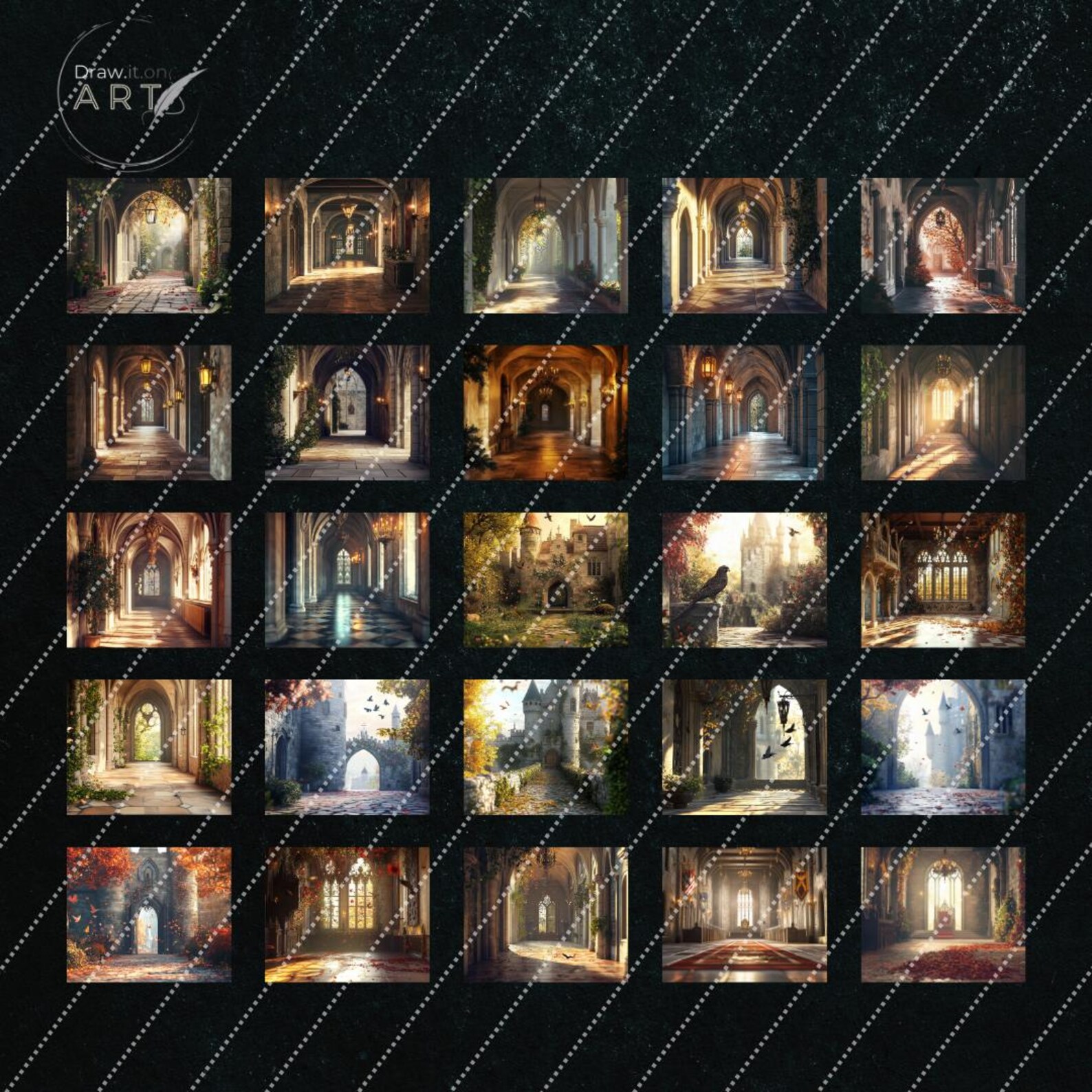 50 Medieval Castle Backdrops, Medieval Backdrops, Photography ...