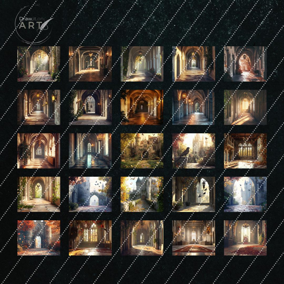 50 Medieval Castle Backdrops, Medieval Backdrops, Photography ...