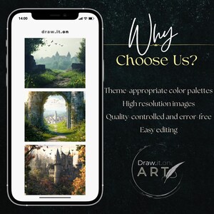 50 Medieval Backdrops, Medieval Castle Backdrop, Photography Background ...