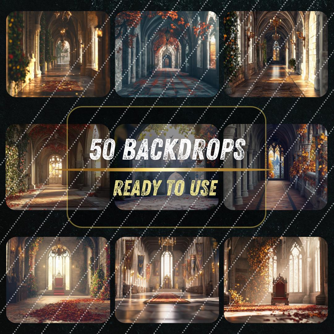 50 Medieval Castle Backdrops, Medieval Backdrops, Photography ...