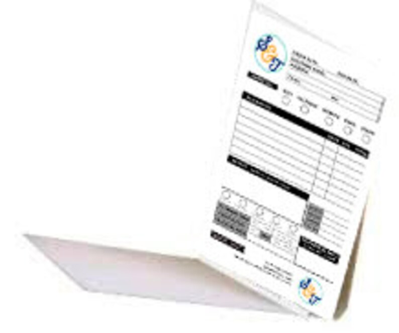 Customizable Small Business 2 Part Carbonless Order Booklet - Etsy Canada