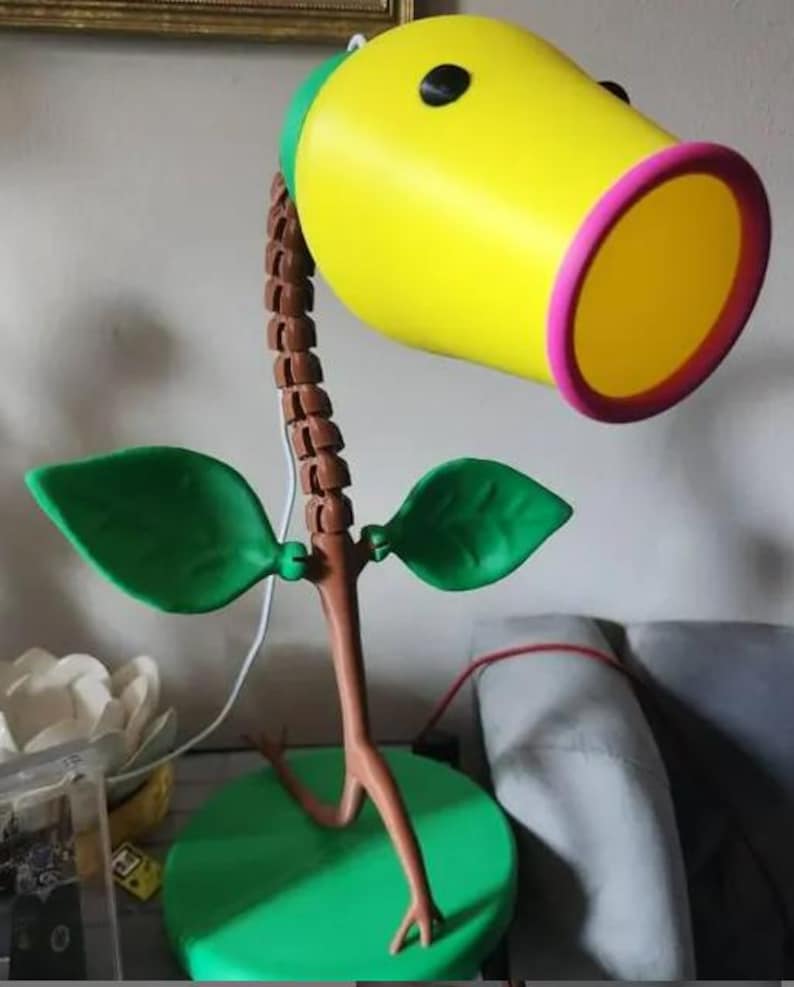 Bellsprout Plant Lamp From Pokémon - Etsy