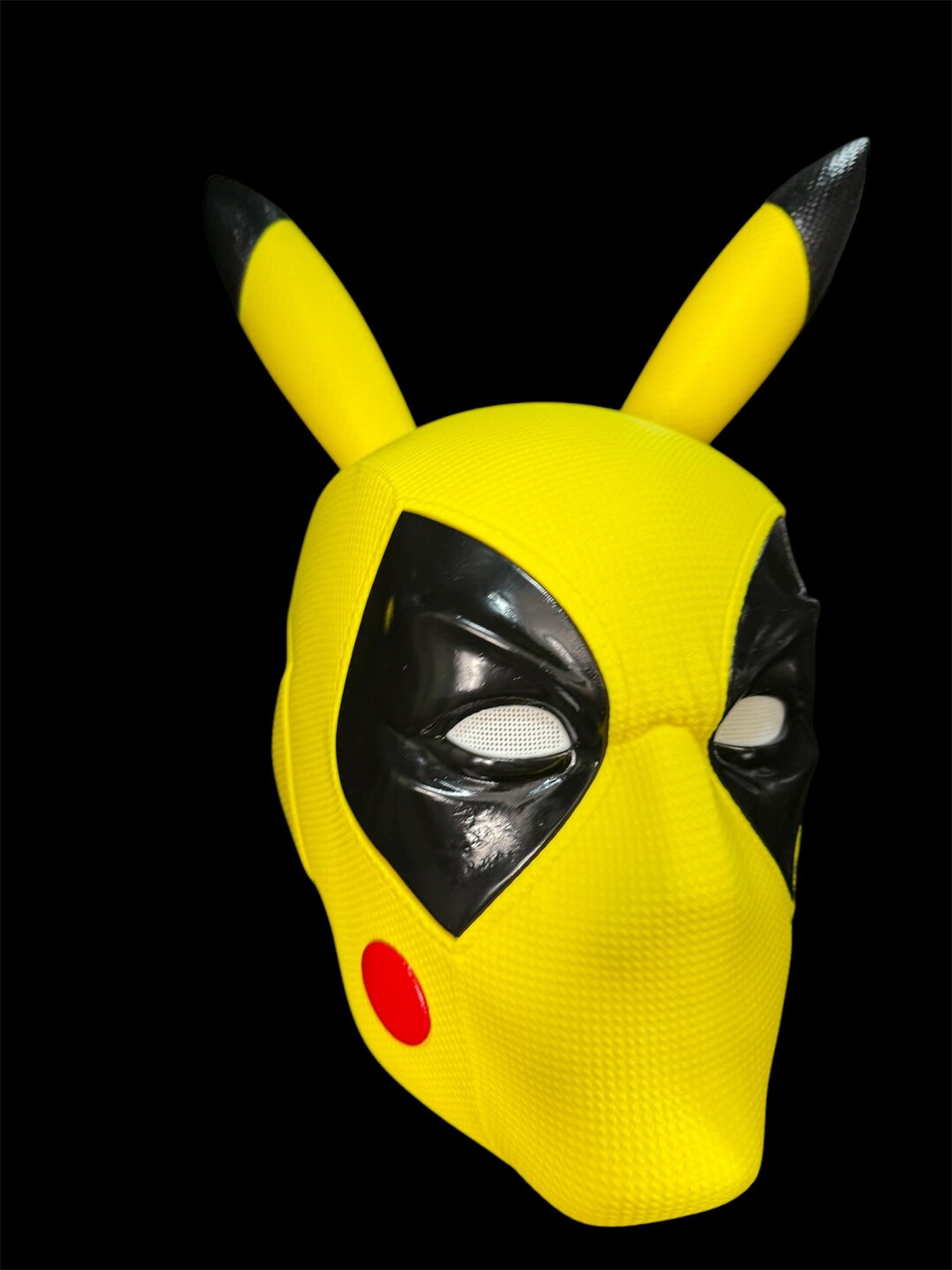 PIKAPOOL Deadpool + Pikachu = the Helmet That No One Expected (and Everyone Wants!) Helmet With ...