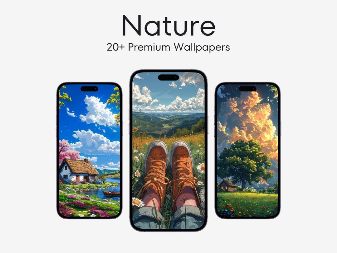 20 Nature Wallpapers for iPhone and Android Phones Home & Lockscreen HD ...
