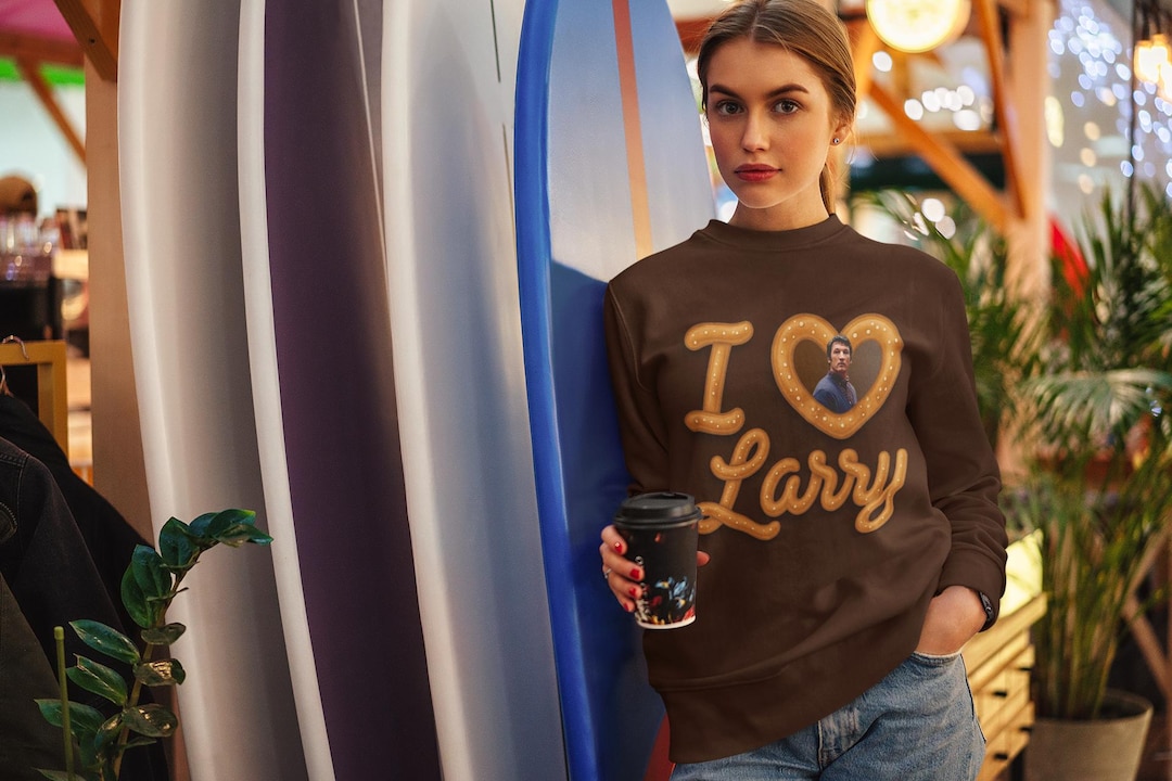 I Heart Larry Pretzel Unisex Sweatshirt - Etsy