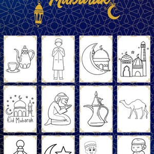 25 Ramadan Coloring Pages for Kids, Eid Coloring Pages, Islamic ...