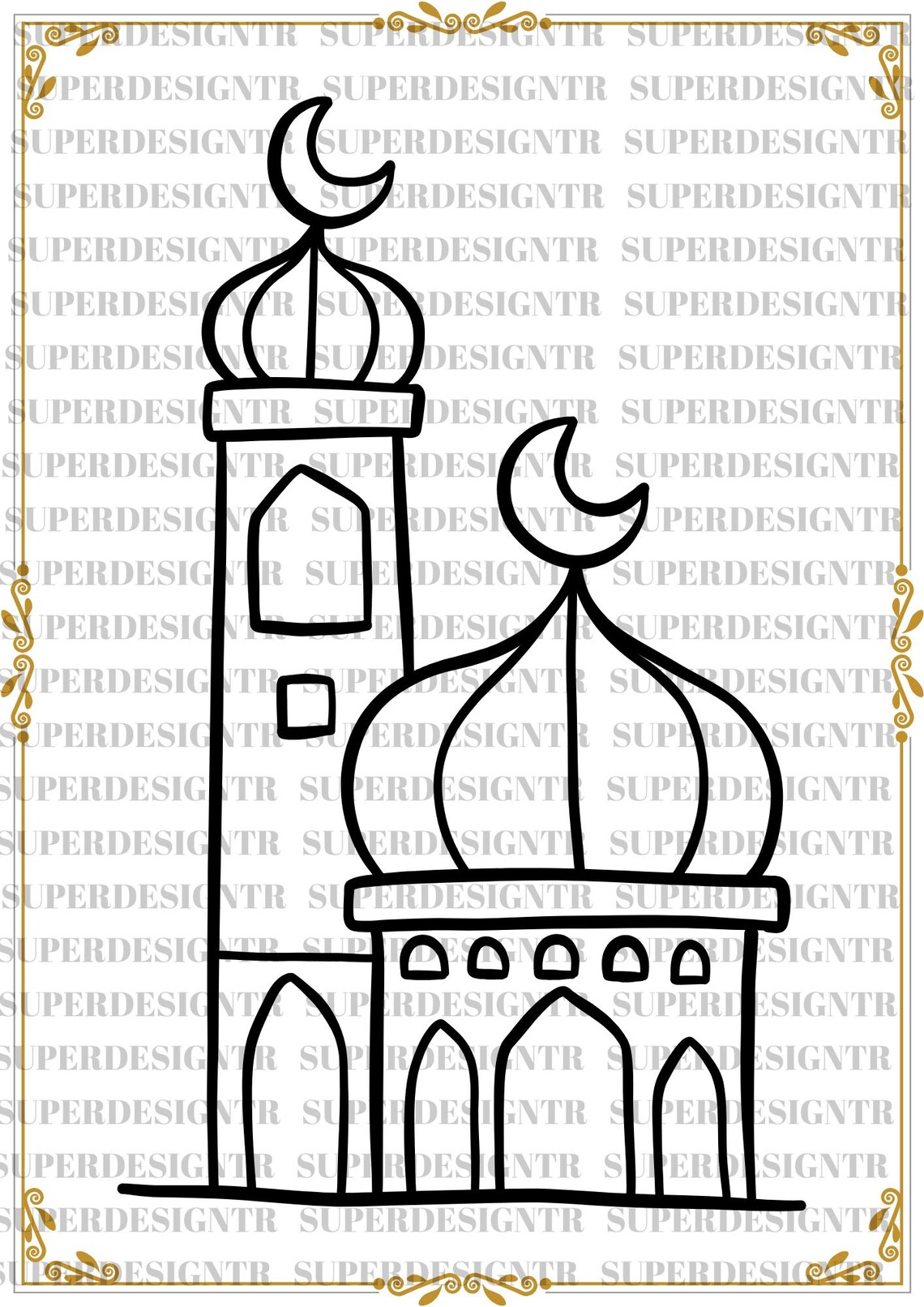 25 Ramadan Coloring Pages for Kids, Eid Coloring Pages, Islamic ...