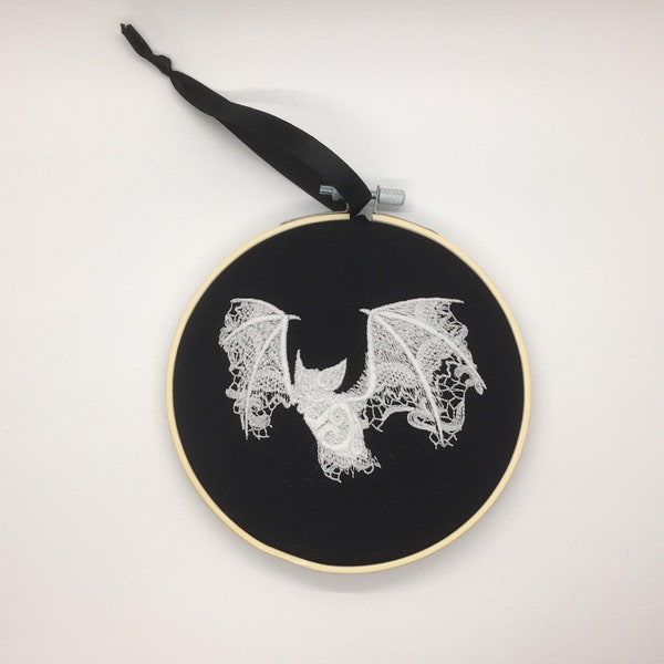 Bat Embroidery - Etsy