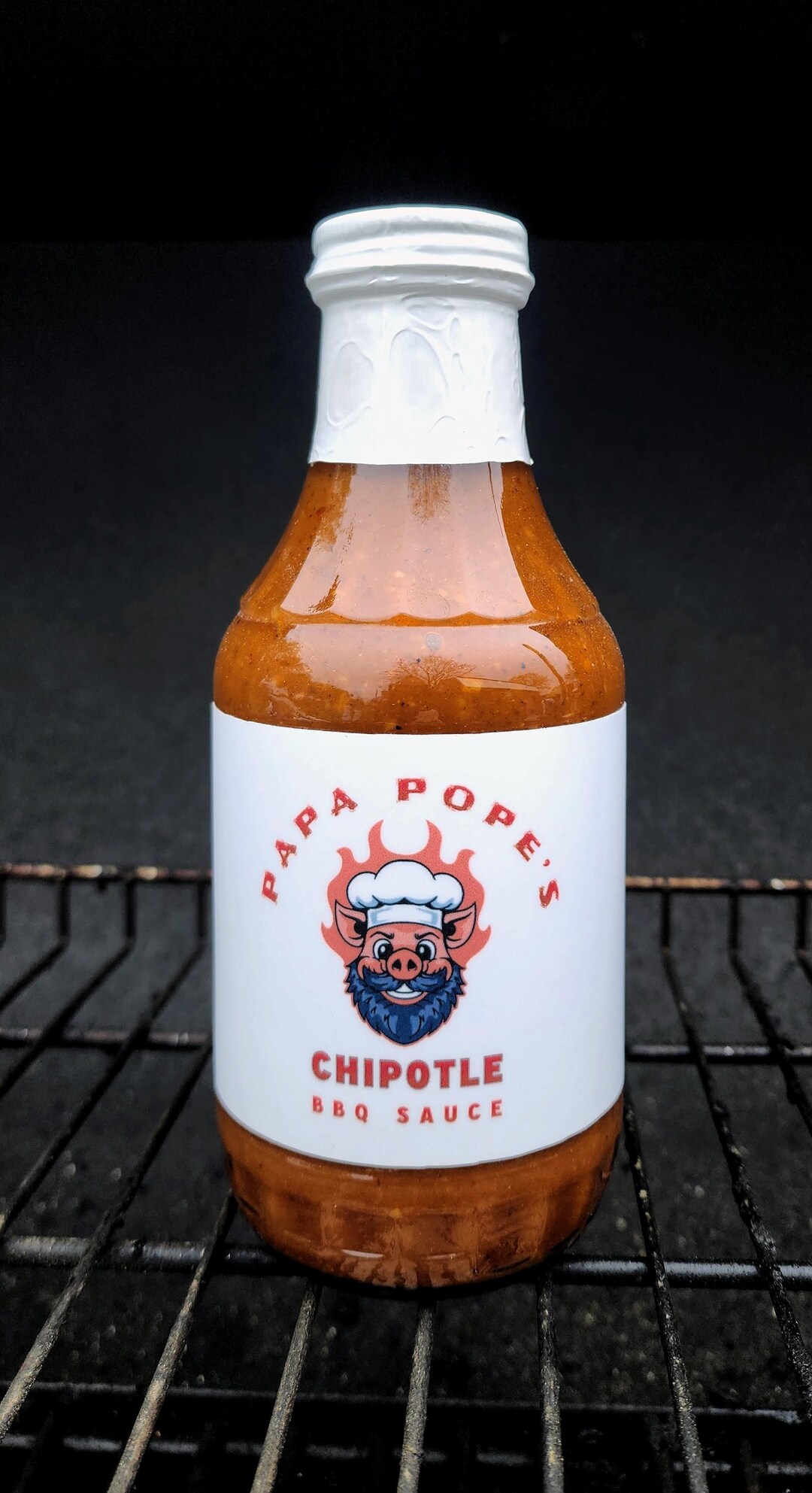 Papa Pope's Spicy Chipotle BBQ Sauce - Etsy