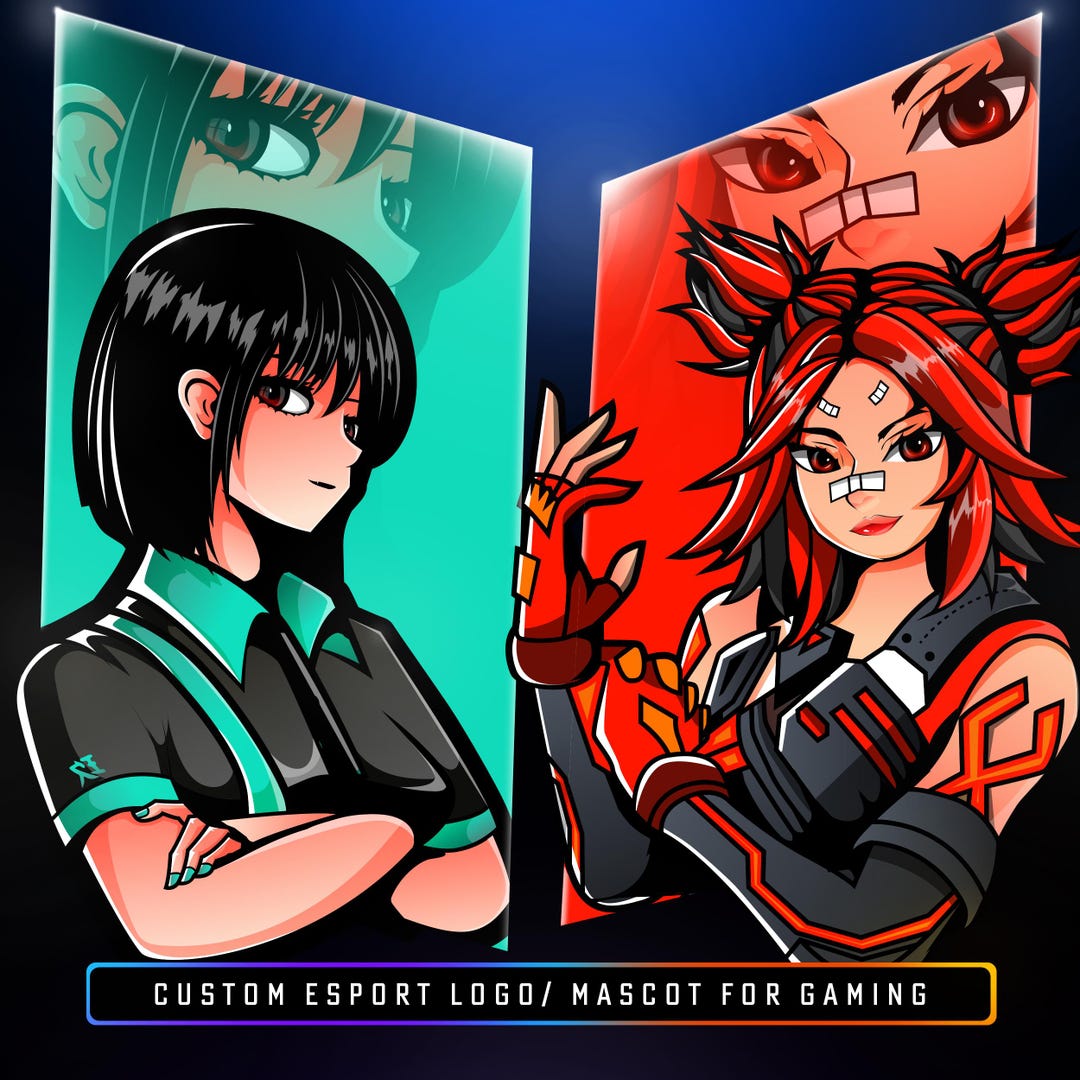 Custom Esport Gaming Logo Design Mascot Gaming Twitch Gaming Logo ...